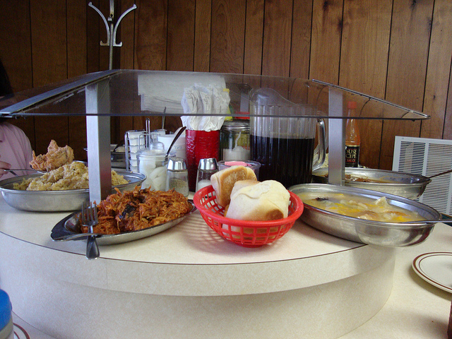 Revolving Table Restaurants + Wayne White Art News (yes, those go ...