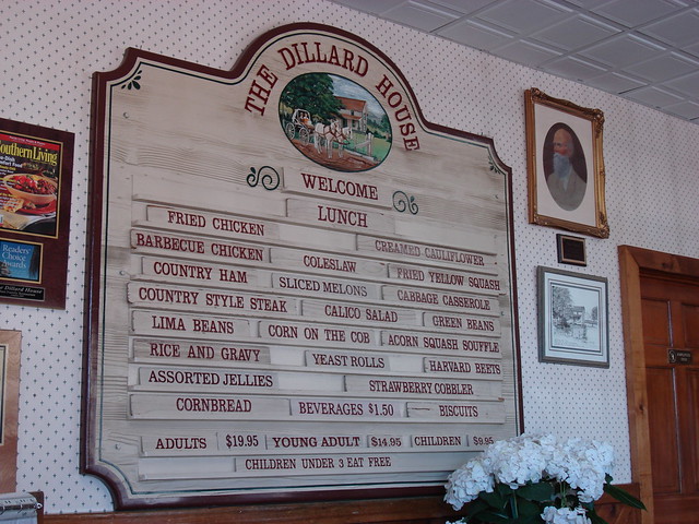 Dinner at the Dillard House, Dillard GA • Deep Fried Kudzu